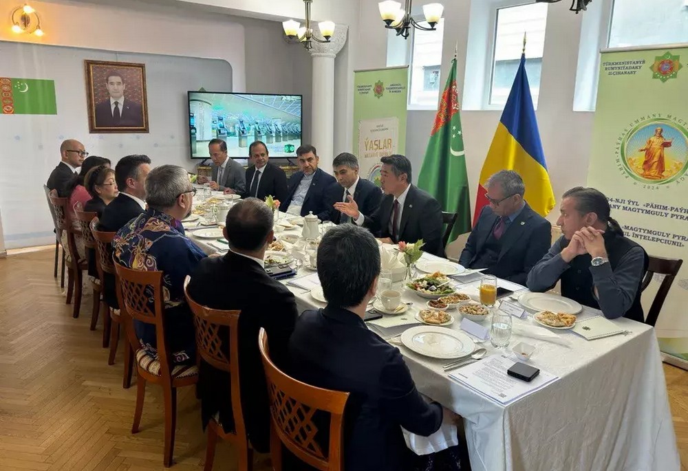 Turkmenistan Embassy in Romania Hosts Roundtable on Transport Diplomacy ...
